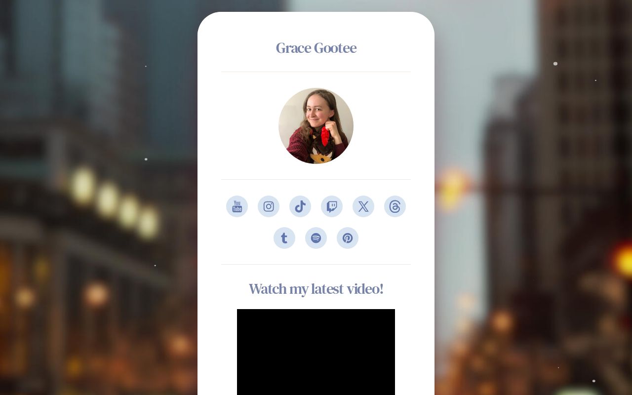 Grace Gootee Socials